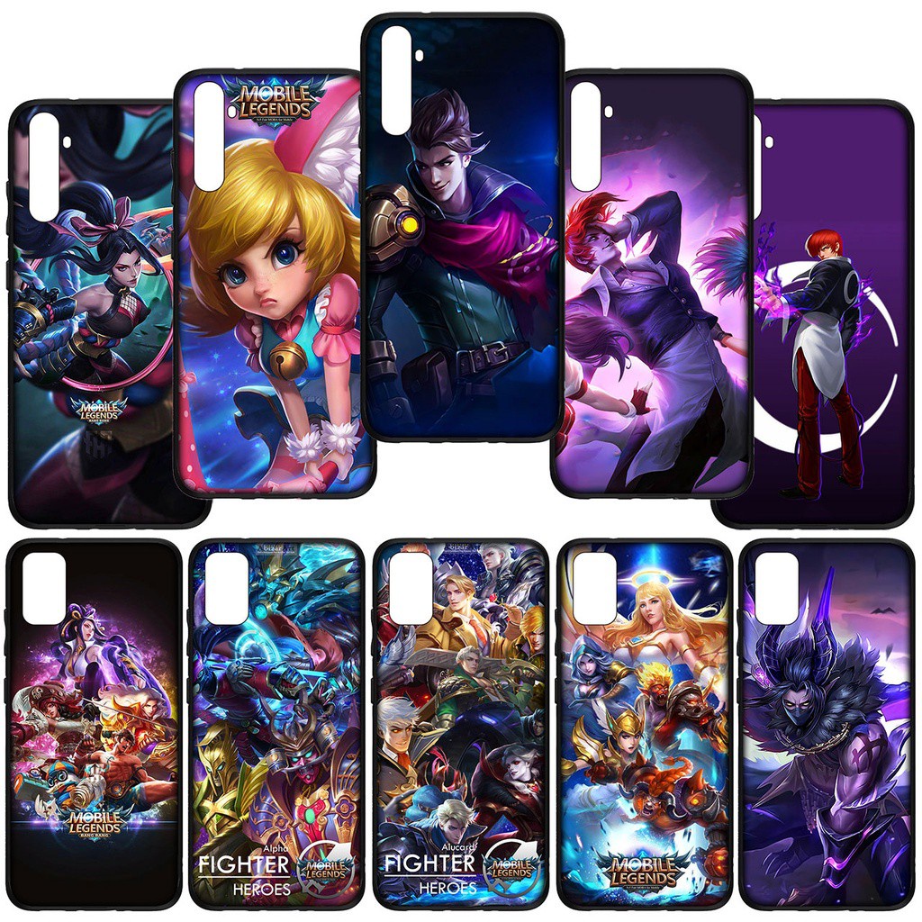 Xiaomi Redmi 10C 10A 9T 9A 7 Red mi Cover Soft Casin Black Print F2 ...