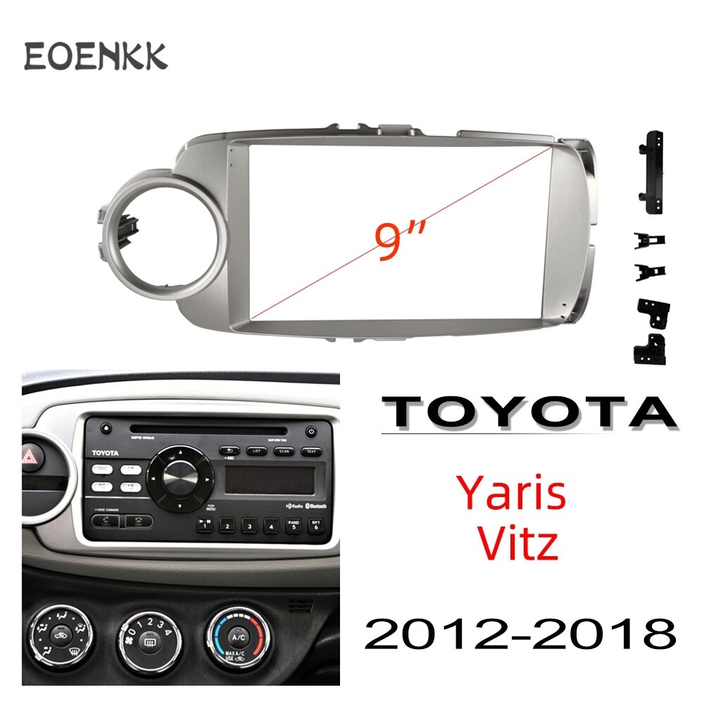 Honxun car stereo 2din panel dash board for TOYOTA Yaris vitz 2012-2018 ...