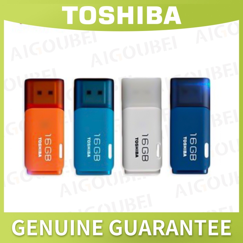 Original 100% Toshiba 8GB 16GB 32GB 64GB USB 2.0 Flash Drive Stick ...