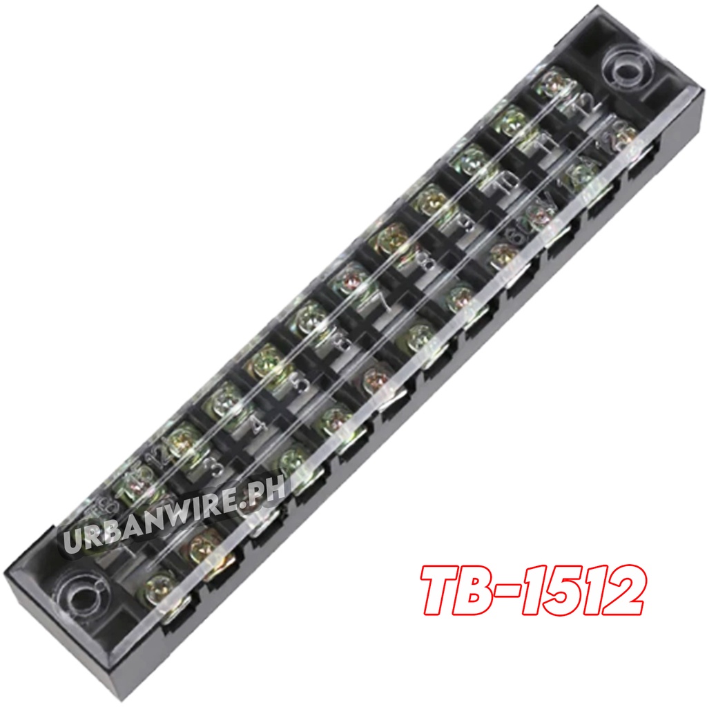 Tb Terminal Tb 1512 Panel Mount Connector Terminal 600v 15a 12 Pins