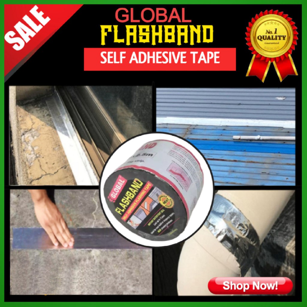 TX shop Flashband Self Adhesive Tape Waterproof Sealant Roof and ...