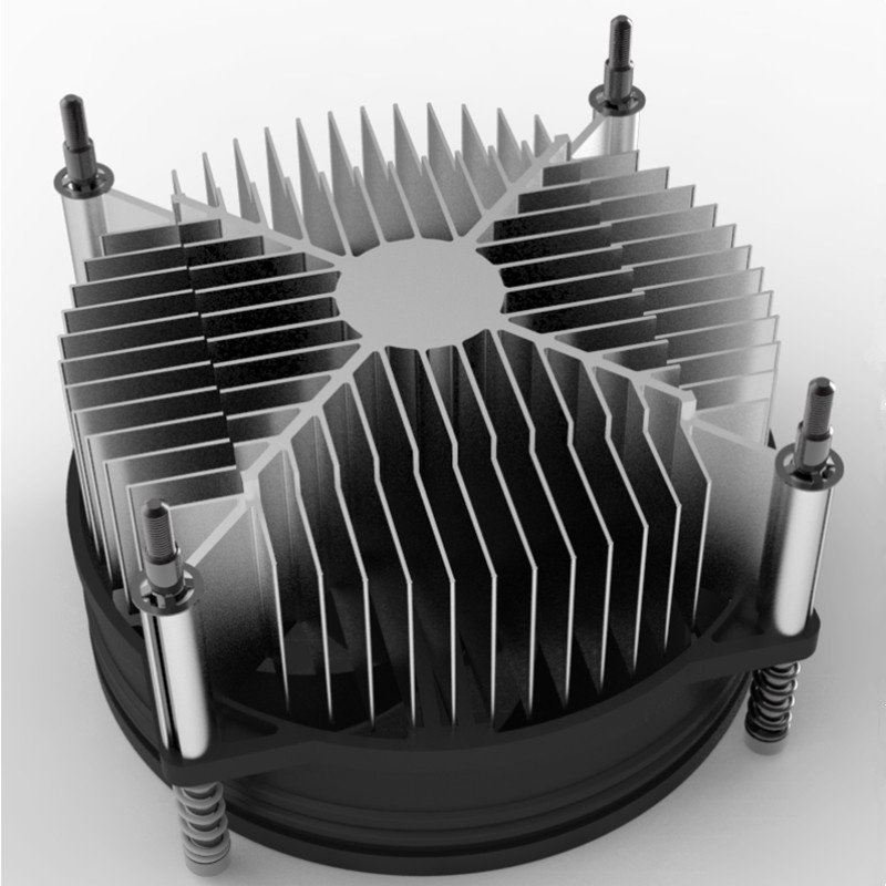 Cooler Master A93 CPU Cooler Radiator 95mm Quiet Fan intel LGA775 ...