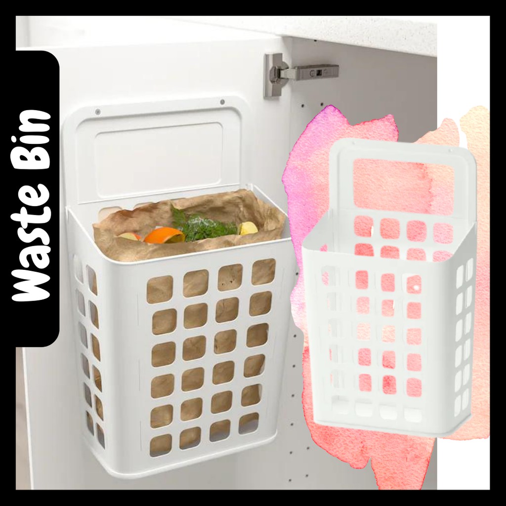 Ike@ Waste Bin Tong Sampah Multifunctional Storage Storage Pelbagai ...