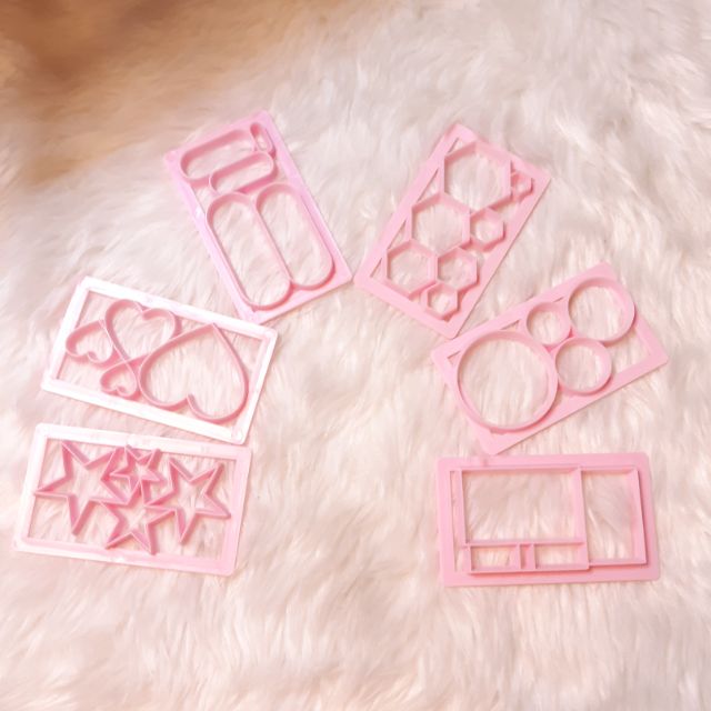 Plastic Shape cutters (connected different sizes) | Shopee Philippines