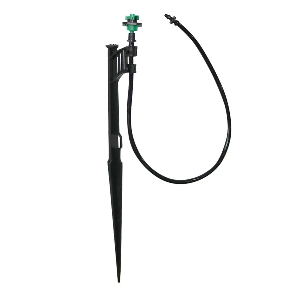 Vertical Mist nozzle 360 Degree Rotary Sprinkler kit with support rod ...