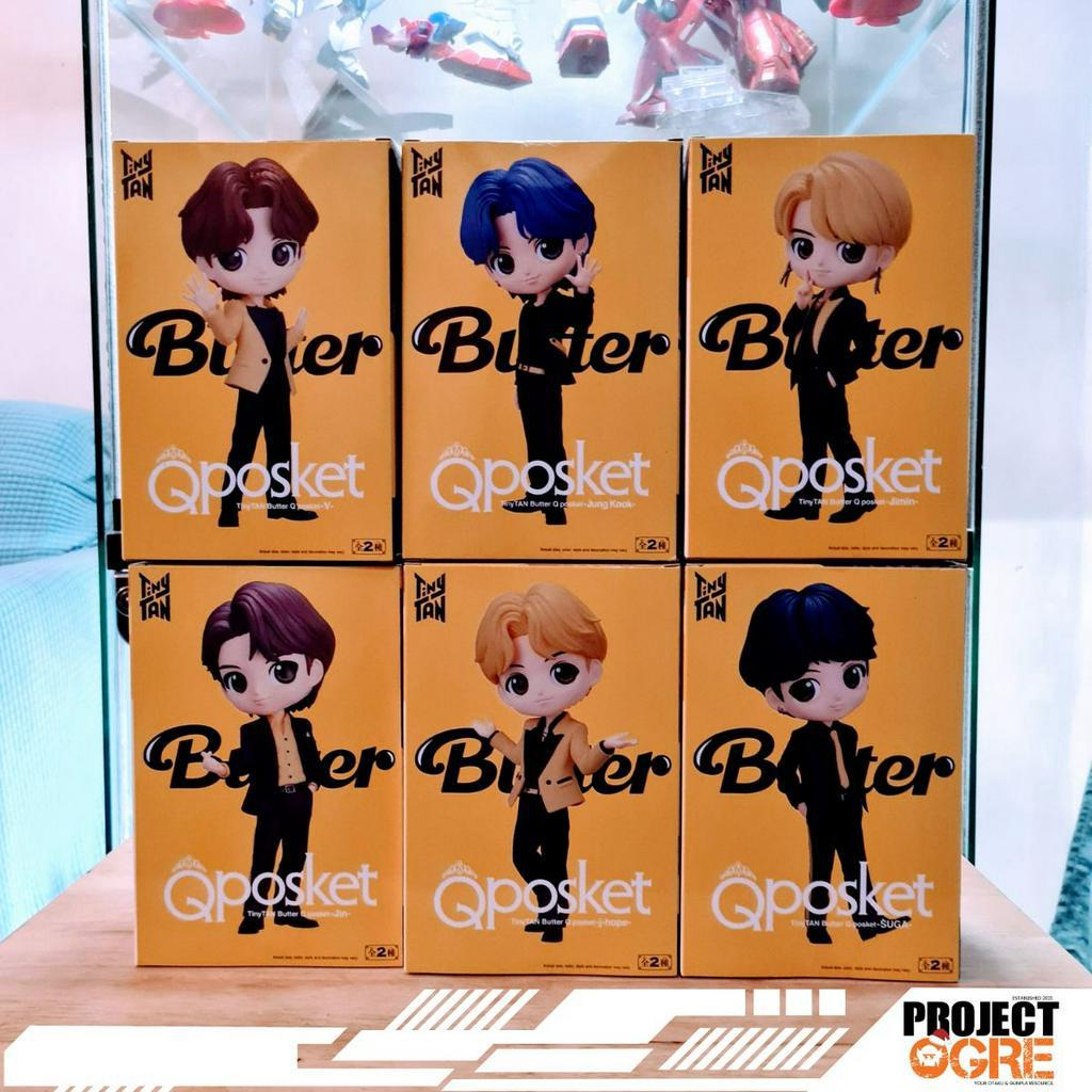 TinyTan BTS Butter Q Posket j-Hope, Jimin, Jin, Jung Kook, RM, Suga, V | Shopee Philippines
