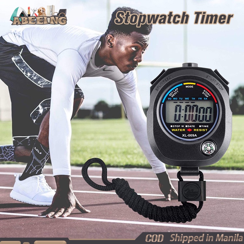 Digital Stopwatch Timer Multi-Function Waterproof Electronic Digital ...