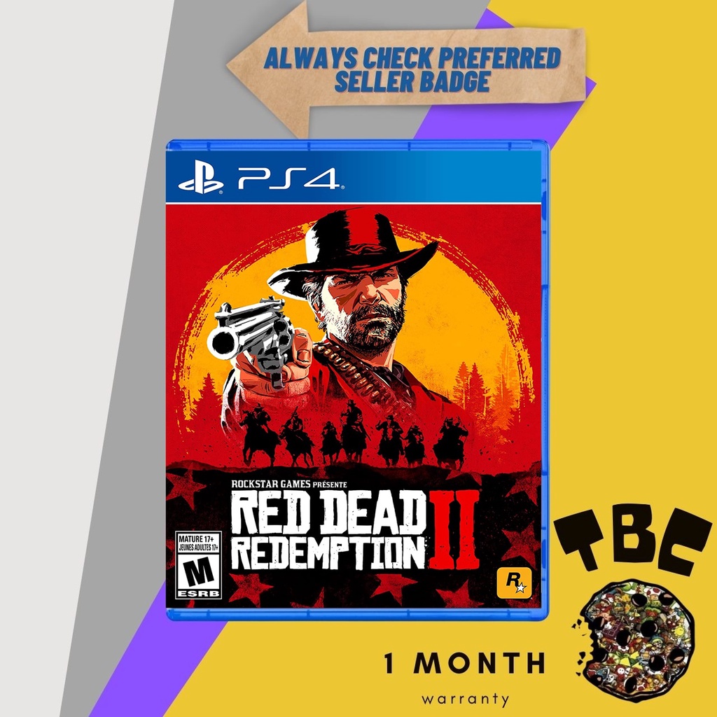 PS4 Red Dead Redemption 2 - Playstation 4 [R3] | Shopee Philippines