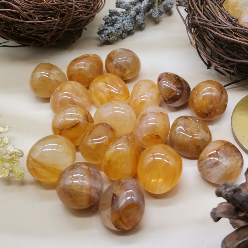 Golden Healer (Master Healer) Crystal Tumble Tumbled Polished Stone ...