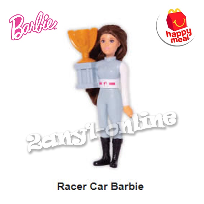 Mcdo Happy Meal Barbie - RACE CAR DRIVER | Shopee Philippines