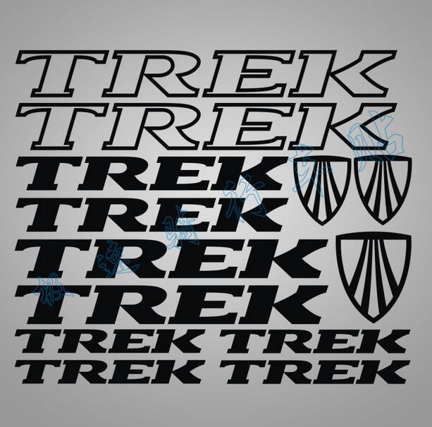 Road Bike Mountain Frame Decal Aksesuar Sticker for Trek Brand ...