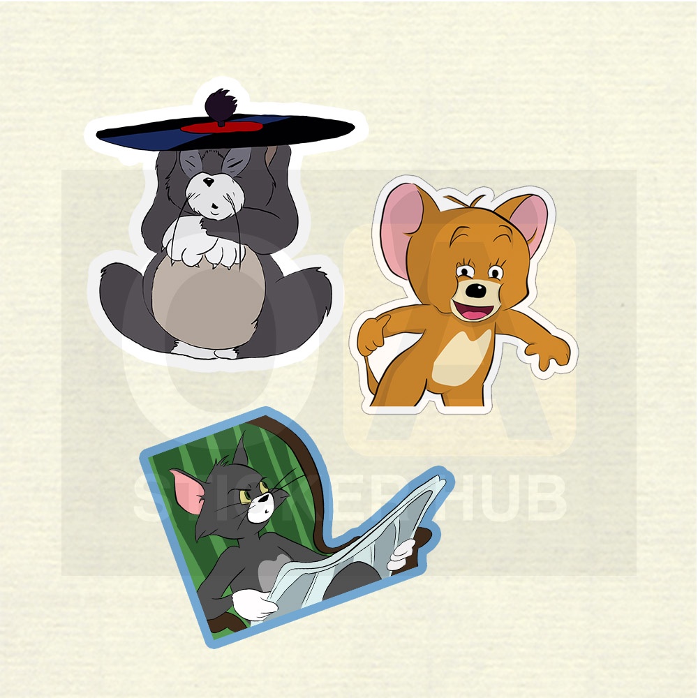 Tom and Jerry Stickers | Shopee Philippines