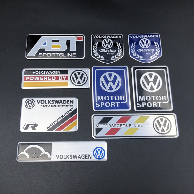 Suitable for Volkswagen Modified Car Logo Stickers Volkswagen ...