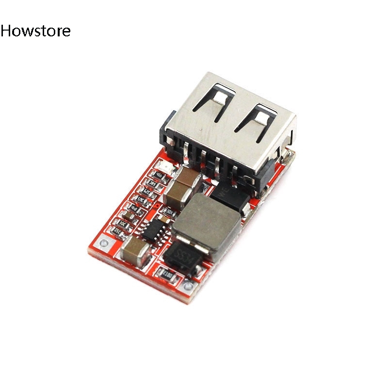 Howstore 6-24V 24V 12V to 5V 3A USB Step Down Module DC-DC Converter Power Supply Buck Module ...