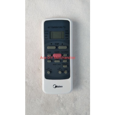 Midea split type universal remote | Shopee Philippines