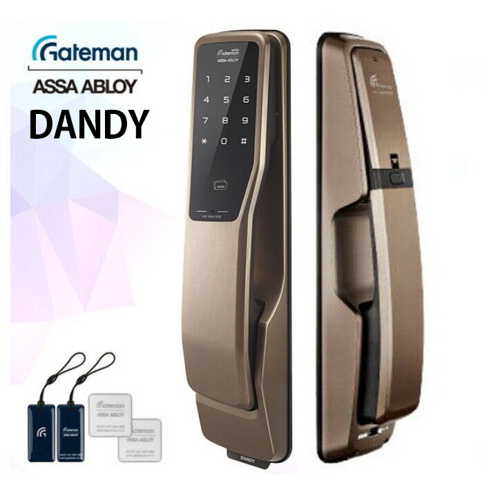 Gateman Korea DANDY Digital Door Lock Smart Pad Fire Proof | Shopee ...