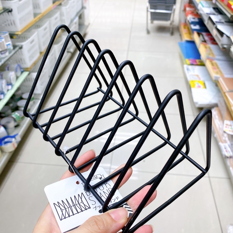 Daiso Book Stand- Metal Iron Triangle Book Stand (New) | Shopee Philippines