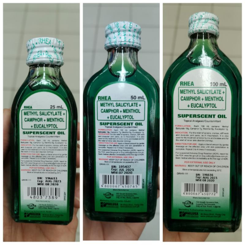 RHEA SuperScent Oil 25ML 50ML 100ML | Shopee Philippines