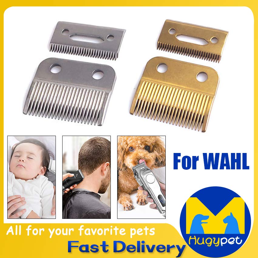 2 Hole Blades Set Ceramic Hair Clipper Cutter Head For Wahl 8148 Hair ...