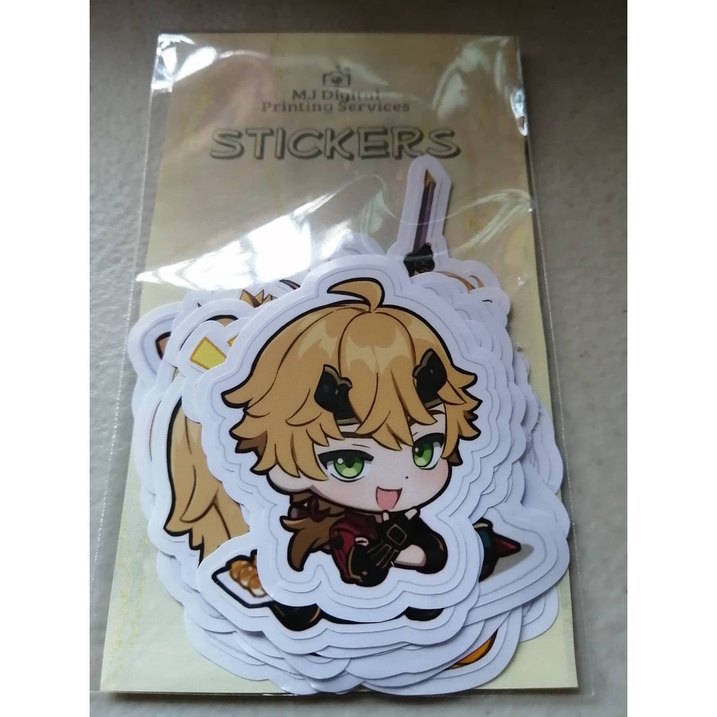 Genshin Impact Character Stickers Set - Thoma | Shopee Philippines