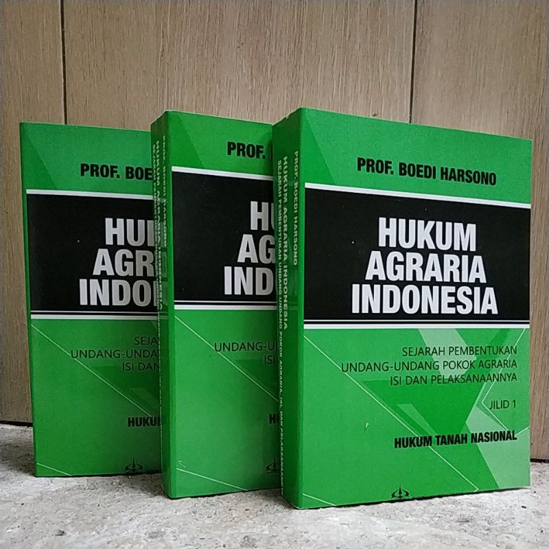 Indonesian Agrarian Law by PROF. BOEDI HARSONO | Shopee Philippines