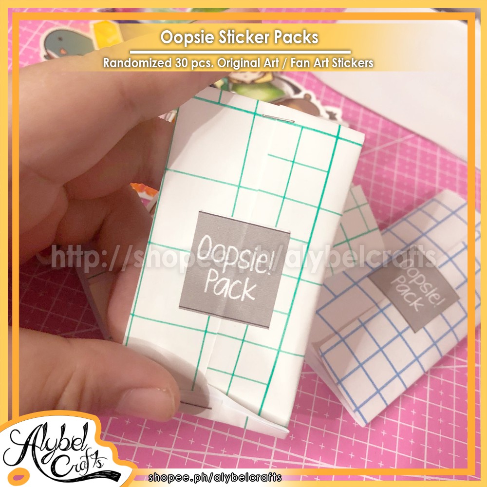 Oopsie Sticker Set (Randomized stickers) | Shopee Philippines