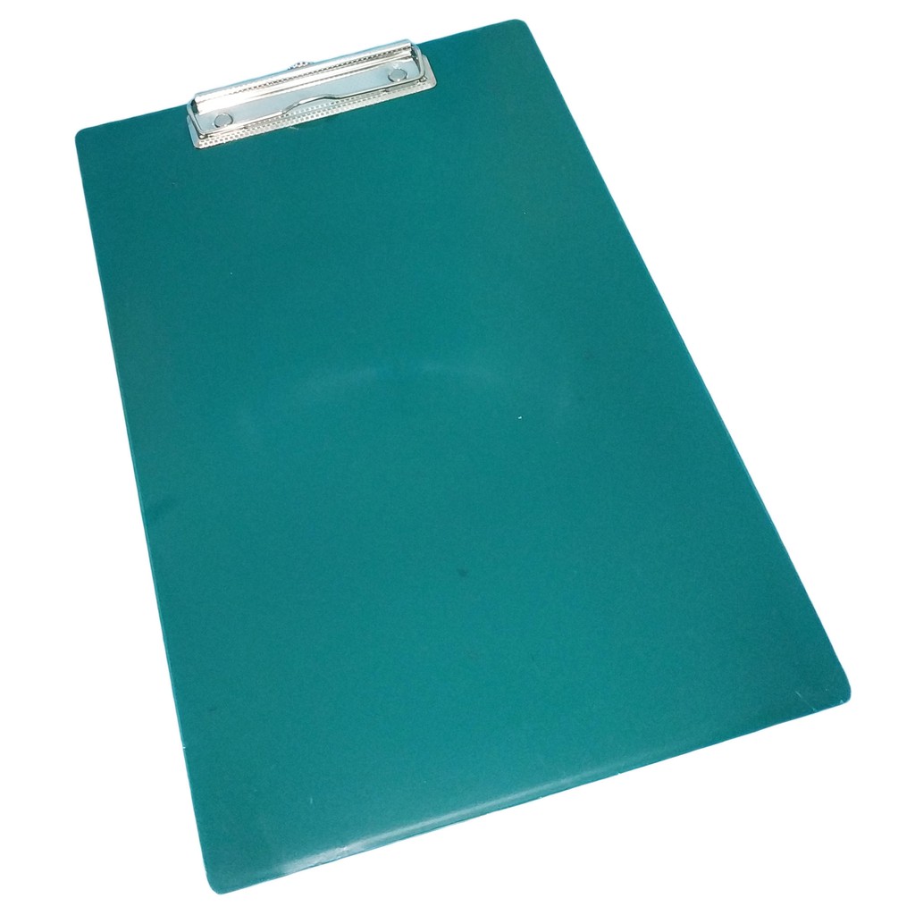 ( GREEN ) PVC CLIP BOARD LONG 13-1/2" x 9" CLIP BOARD === GREEN ...