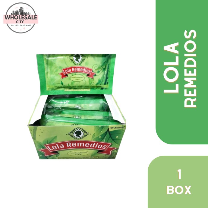 Lola Remedios 12sachets/box | Shopee Philippines