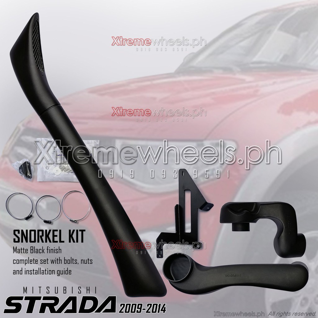 Mitsubishi Strada / Montero 2008 to 2014 Snorkel Thailand Made Sr Brand ...
