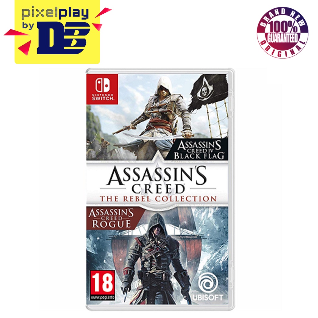 Nintendo Switch Assassin'S Creed The Rebel Collection Us | Shopee ...