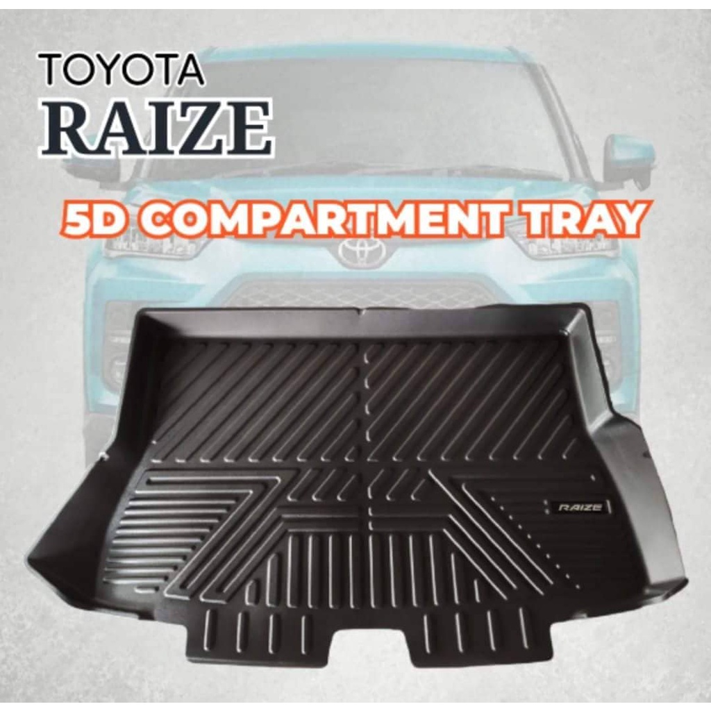TOYOTA RAIZE TRUNK TRAY | Shopee Philippines
