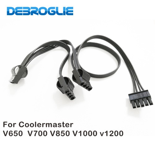 for Coolermaster V700 V850 V1000 5Pin to 3IDE molex Modular Power ...