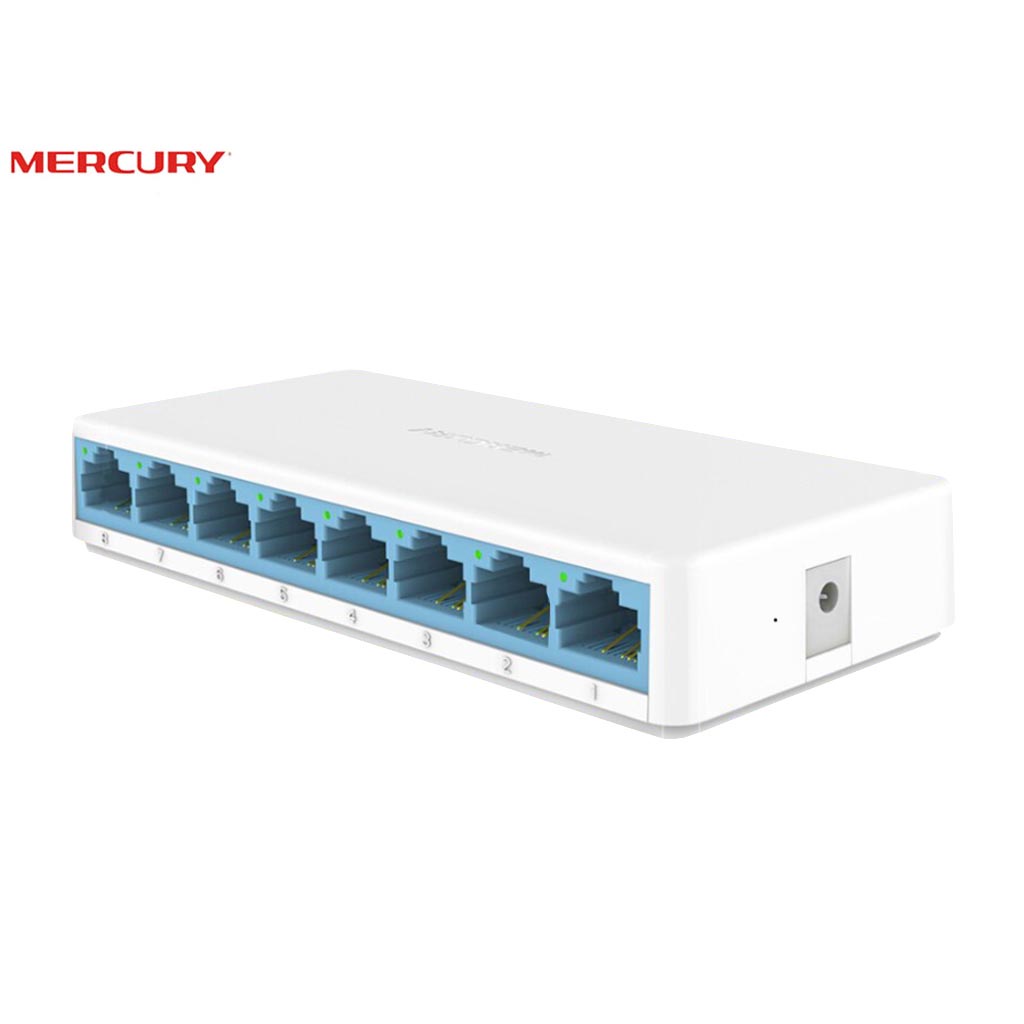 Mercury Mini Fast Ethernet 8 Port RJ45 10/100Mbps Network Switch ...