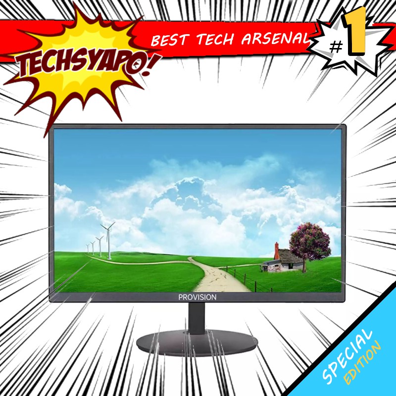 PROVISION PRO19H LCD MONITOR | VGA and HDMI CONNECTION | Shopee Philippines