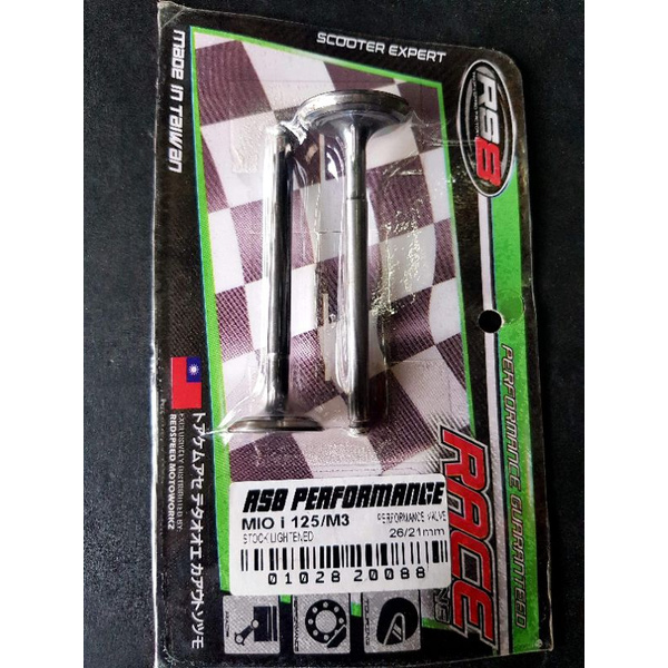 Rs8 Mio i 125/M3 Stock Lightened 26/21MM | Shopee Philippines