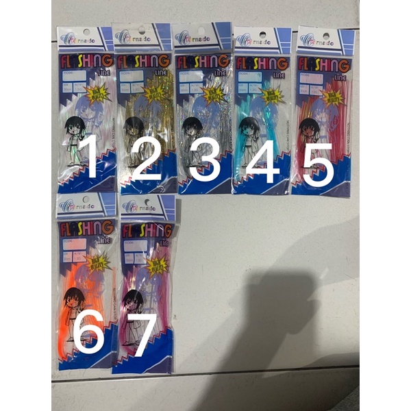 Tornado Flashing Line Bait Thread (straight) | Shopee Philippines