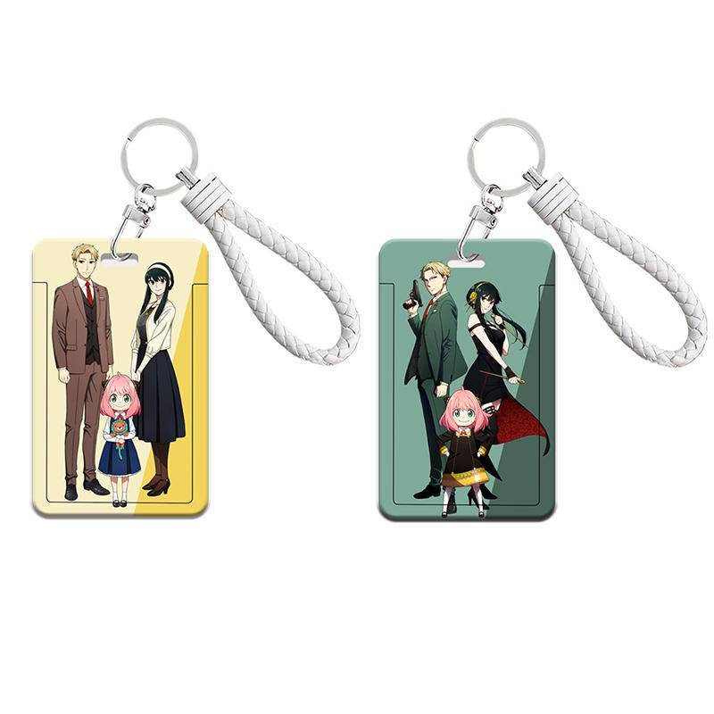 2022 Anime SPYxFAMILY Loid Forger Anya Forger Yor Forger Portable ID ...