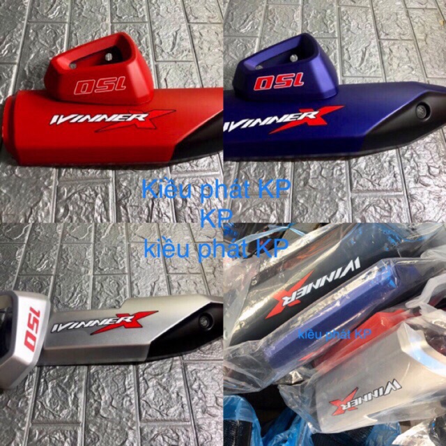 Winner X exhaust cover with exhaust hood in all colors | Shopee Philippines