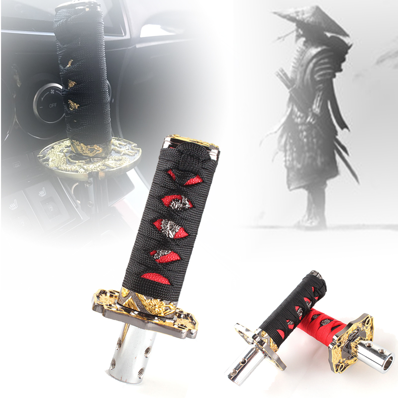 Automatic/Manual 100/150MM JDM Samurai Shift Knob Shifter With Adapters ...