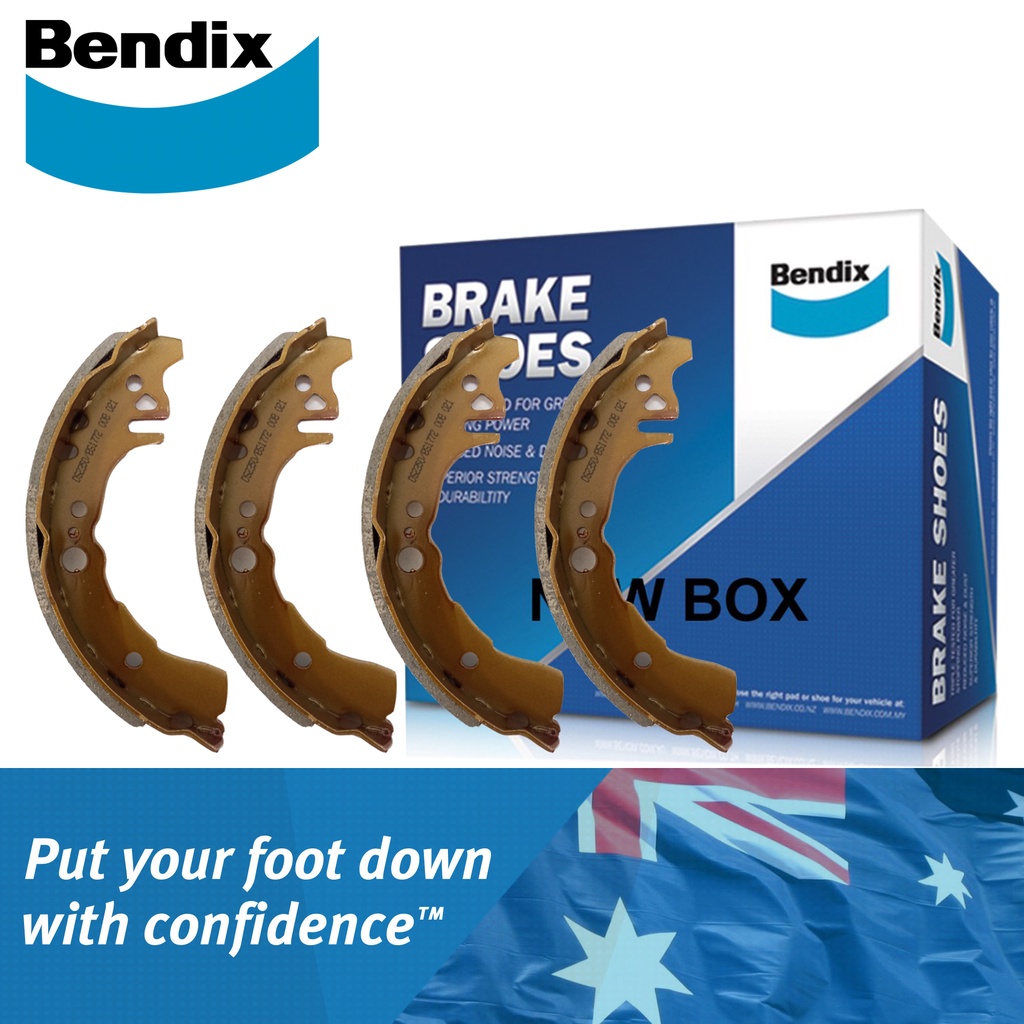 Bendix Brake Shoe DS2350/BS1772 Set for Toyota Echo, Yaris 2002-2005 | Shopee Philippines