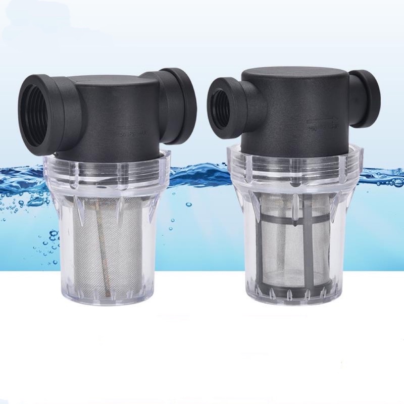 Residential Garden Pond Inline Mesh Strainer Water Pump Irrigation High ...