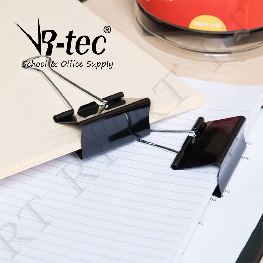 RTEC 1 inch/2 inch Multipurpose Binder Clips School and Office Supplies ...