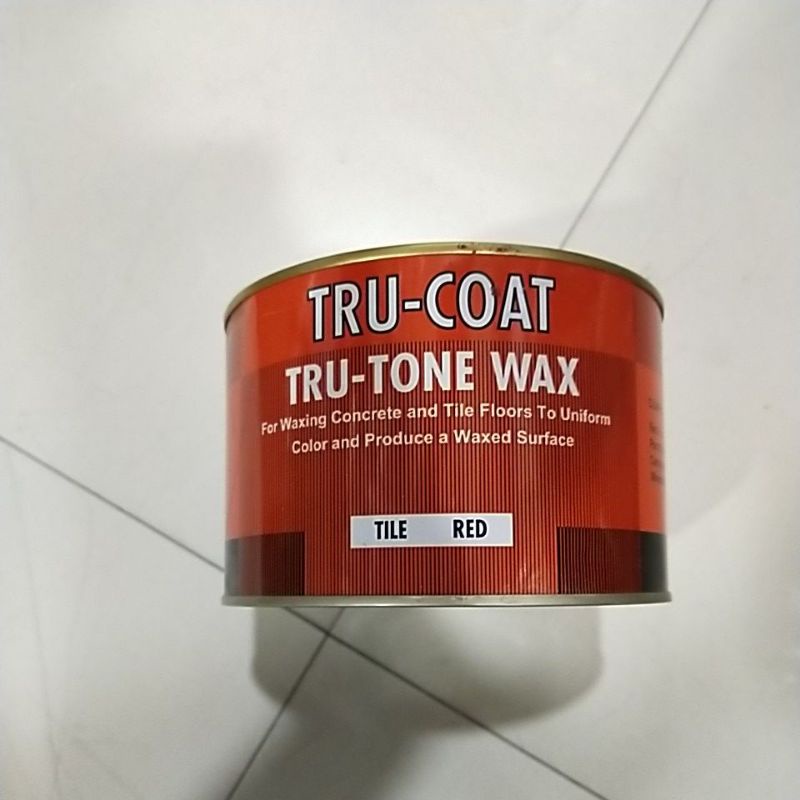 tru coat 1kg tru-coat tru-tone floor wax tile red 1kg truecoat true ...
