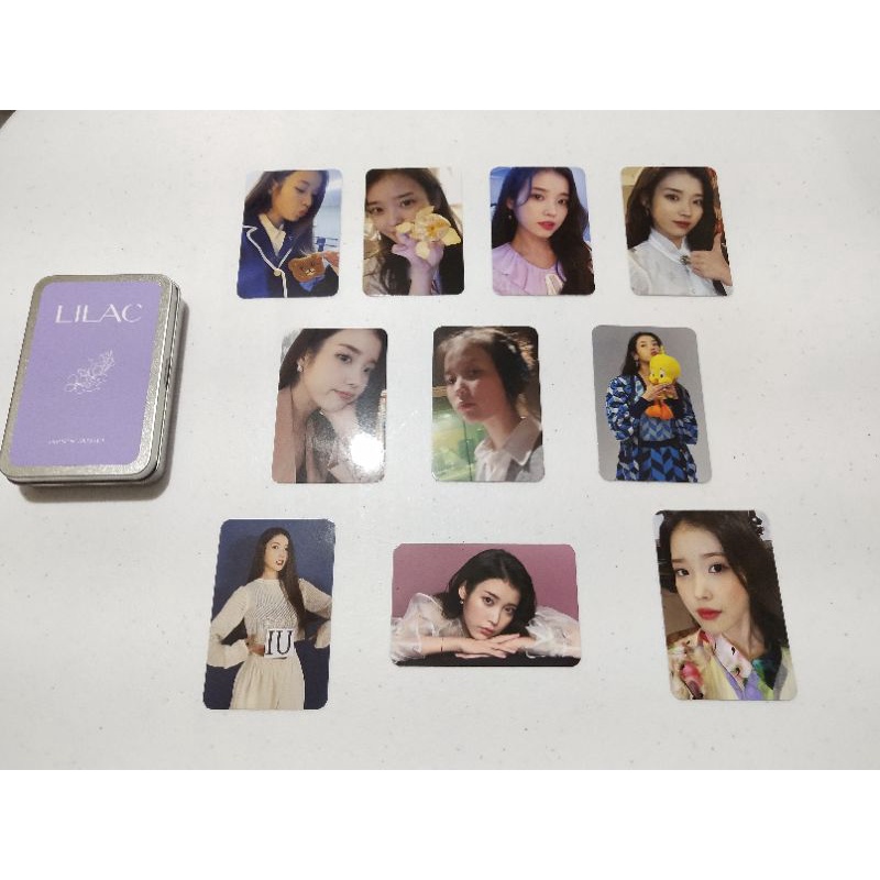 {Onhand} OFFICIAL IU lilac photocard IU md lilac photocards OFFICIAL IU ...