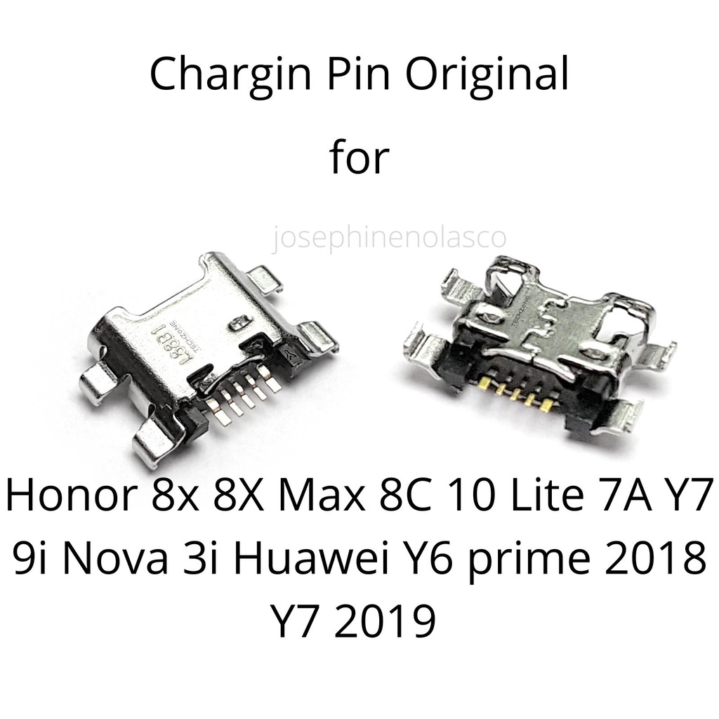 Charging Pin Port for Honor 8X Max 8C 10 Lite Play 7 9i Huawei Nova 3i ...