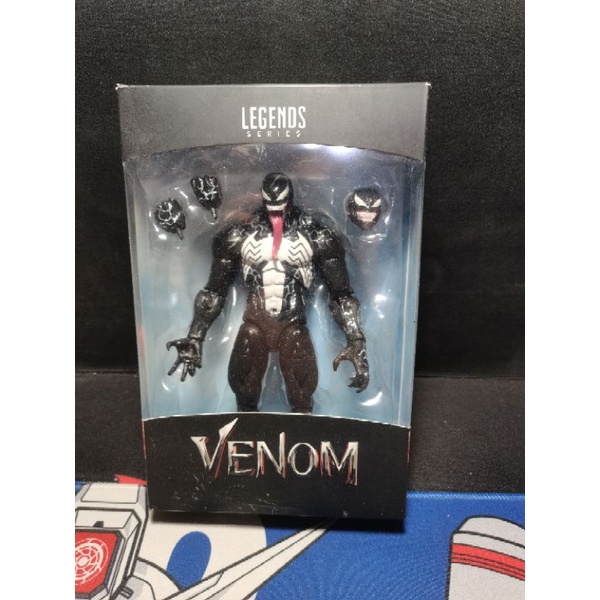 KO MARVEL LEGENDS MOVIE VENOM CUSTOMIZED PAINTED TO MONSTER VENOM (BIB ...