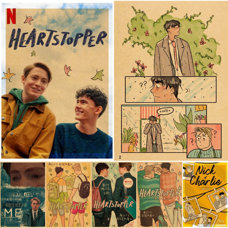 Heartstopper Poster Hot TV Show Print Posters Kraft Paper Vintage Home ...