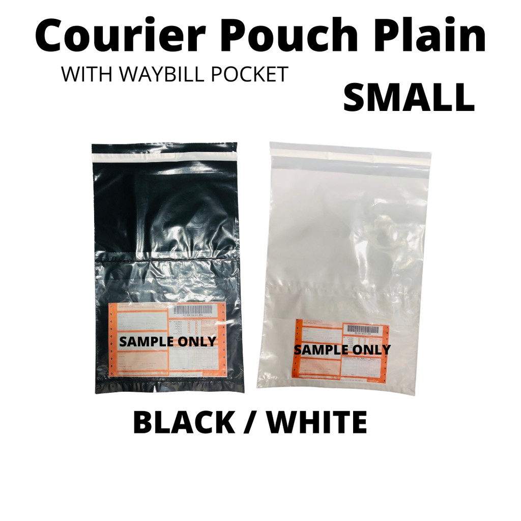 2pcs Courier Pouch with Airway Bill Pocket / Self Adhesive Mailing ...