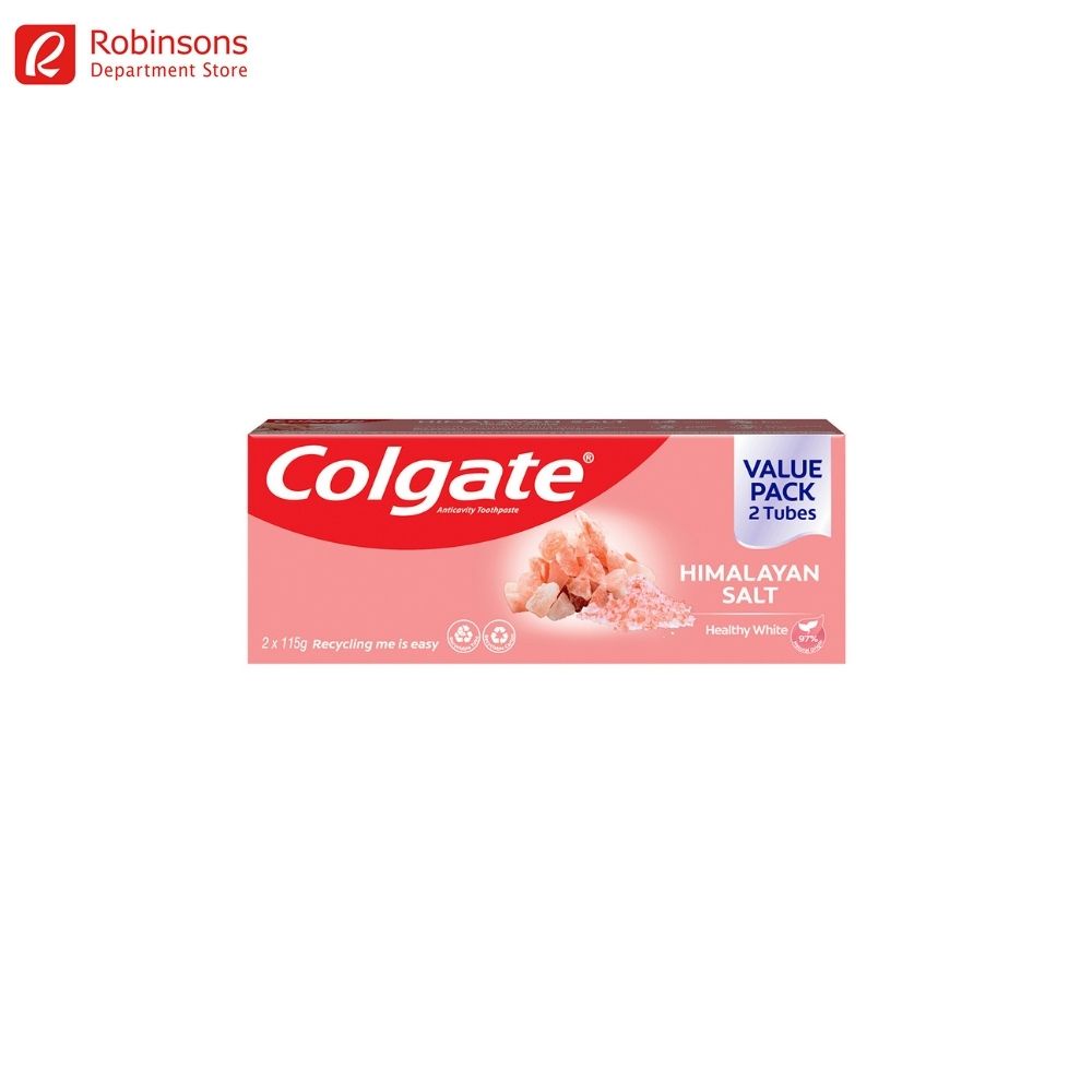 Colgate Himalayan Salt 115g Twin Pack | Shopee Philippines