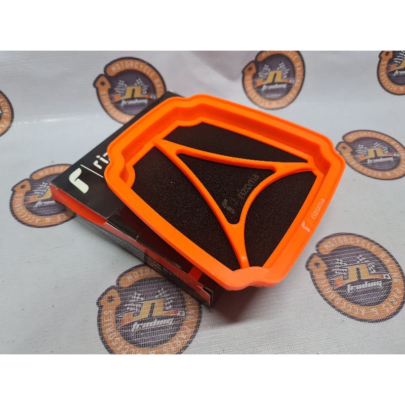 RIZOMA HI FLOW AIR FILTER (WASHABLE/ORANGE COLOR) FOR SNIPER 150&155 ...